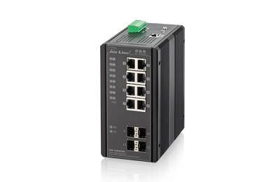 AirLive Industrial Ring managed Gigabit PoE Switch deployed in ...